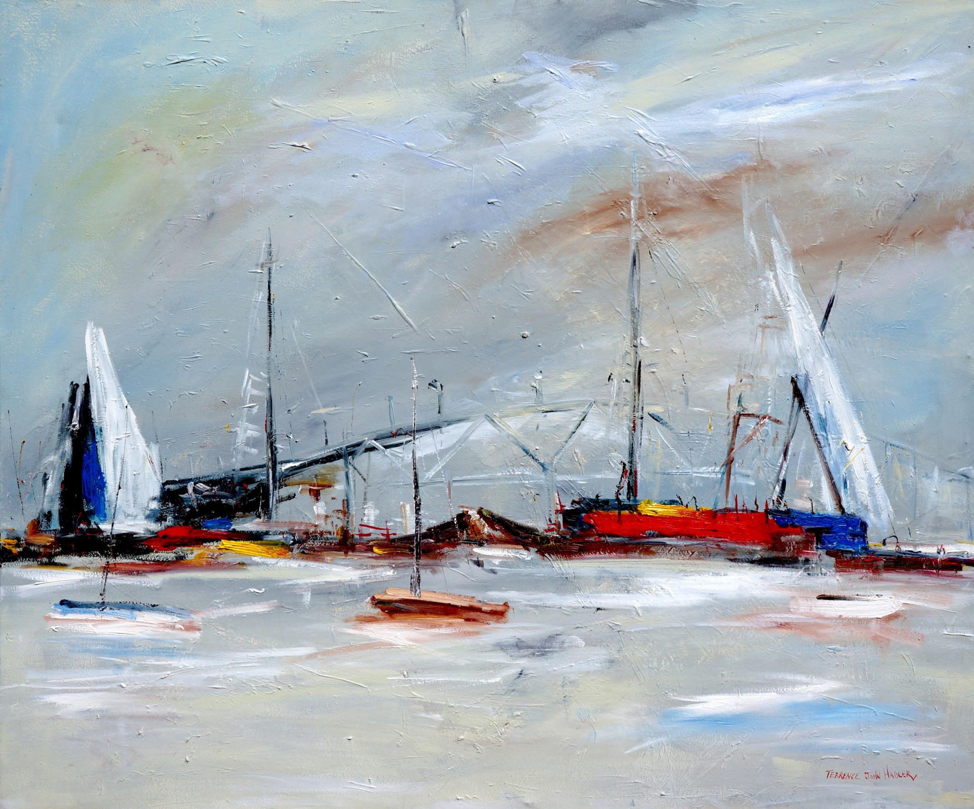 Original Australian paintings by artist Terrence John Hadler