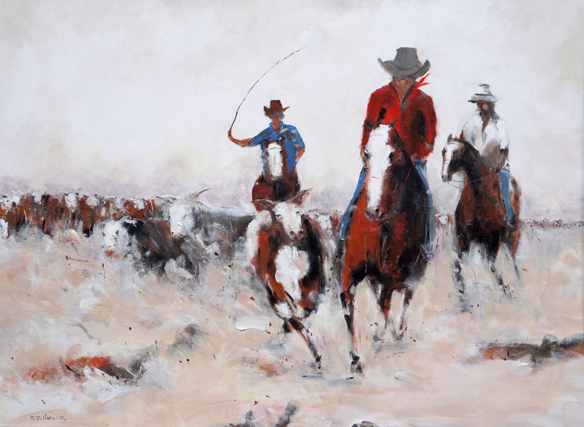 Original Australian paintings by artist Terrence John Hadler