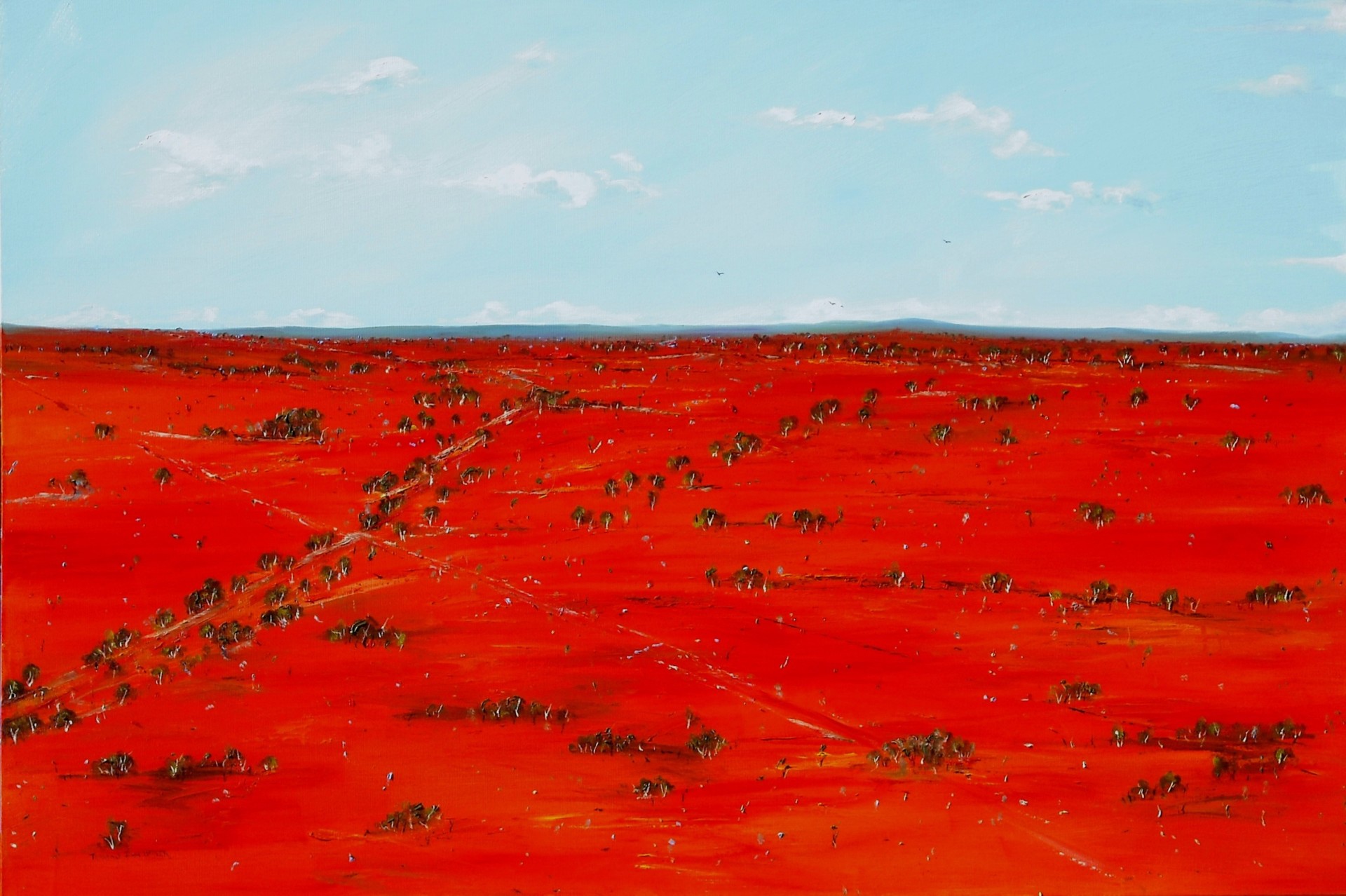 Original Australian paintings by artist Terrence John Hadler