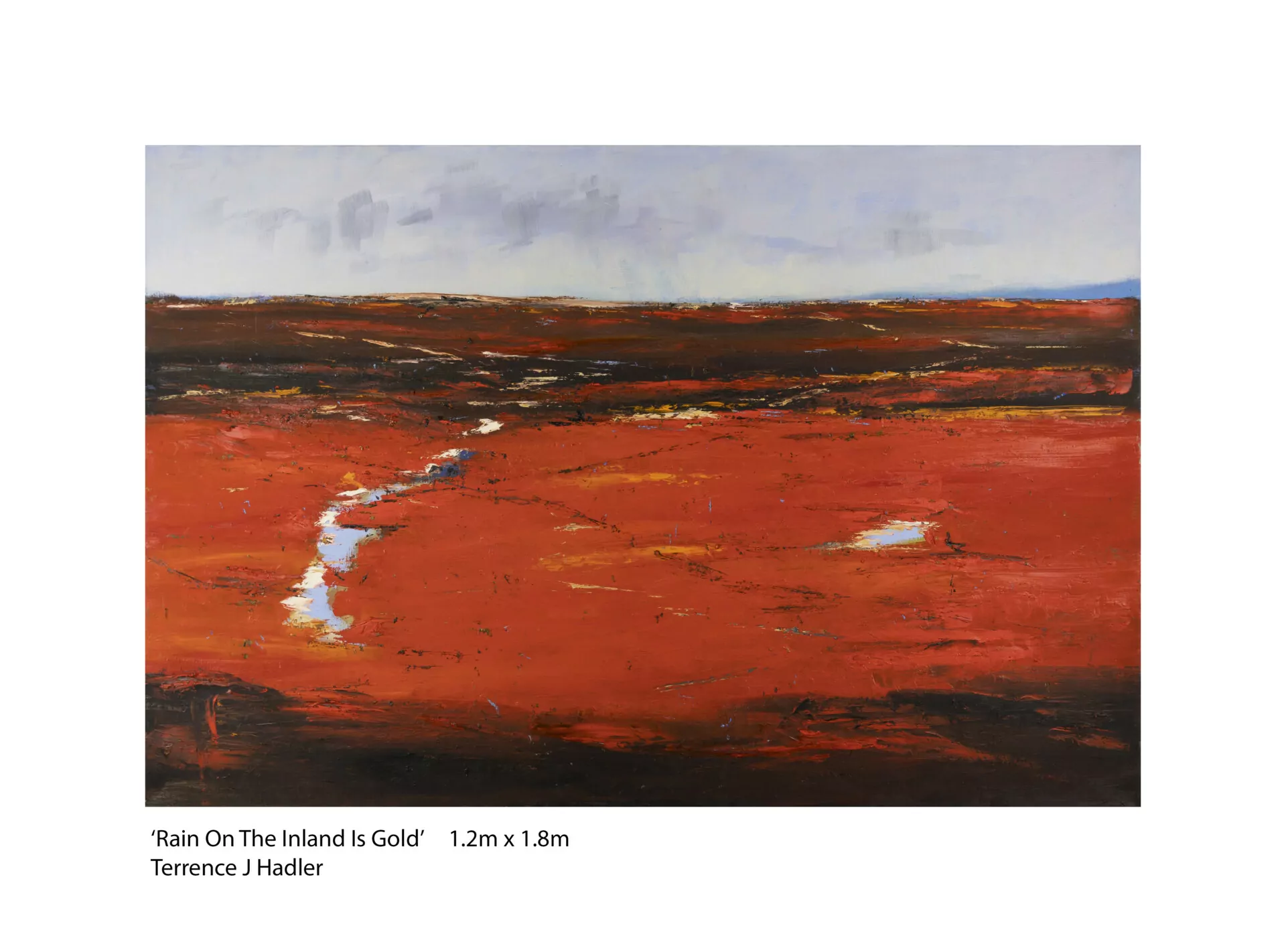 Original Australian paintings by artist Terrence John Hadler