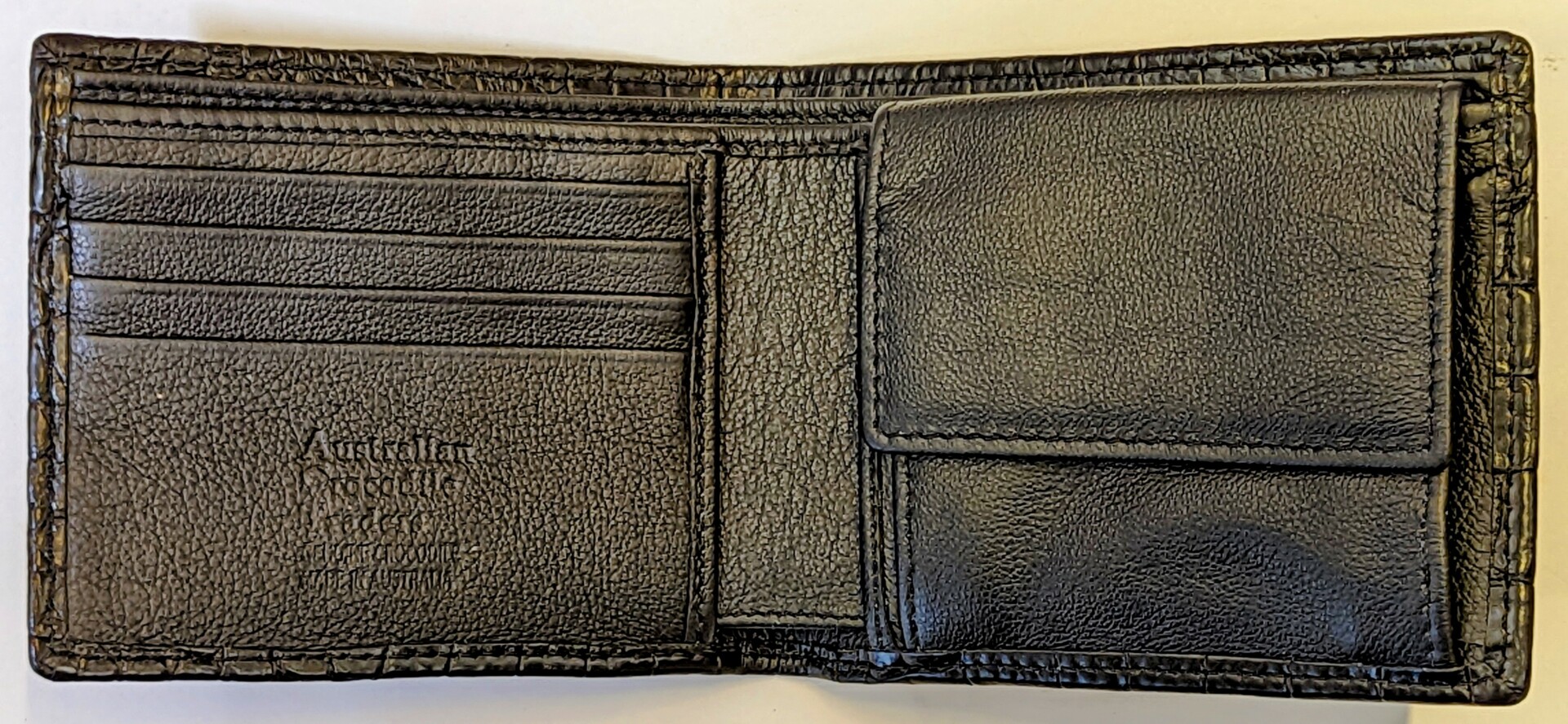 Genuine Australian handcraft premium crocodile leather Wallet