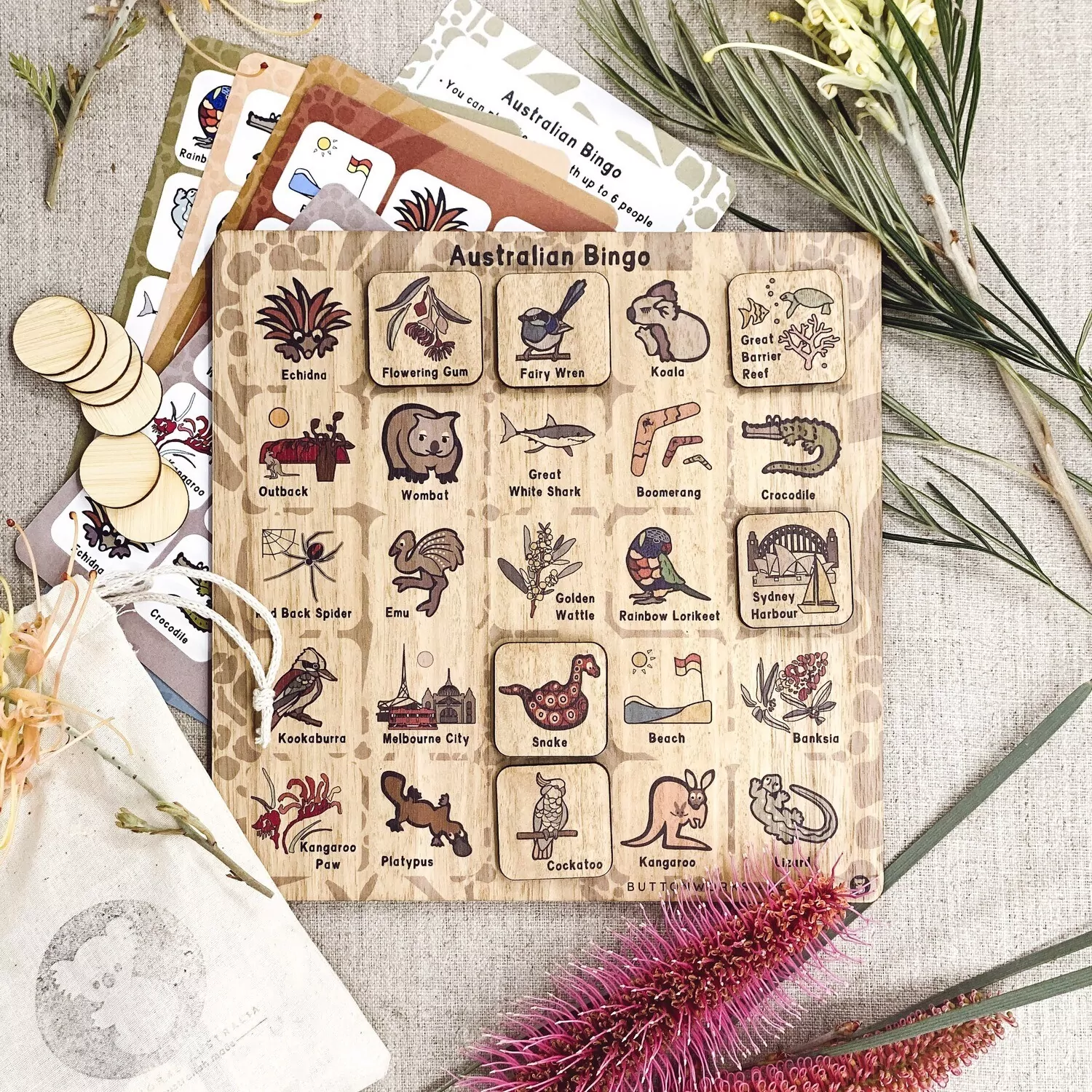 Australian Bingo Game