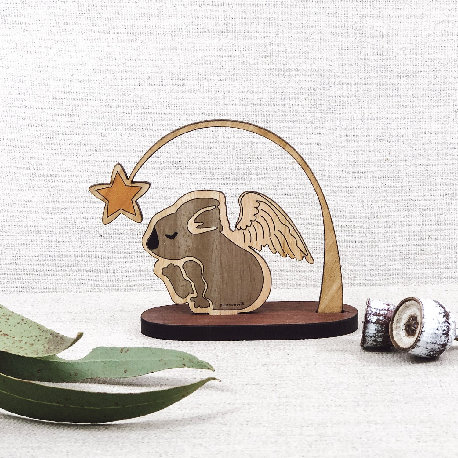 Buttonworks Australian Christmas Koala Decoration - Gifts and Souvenirs